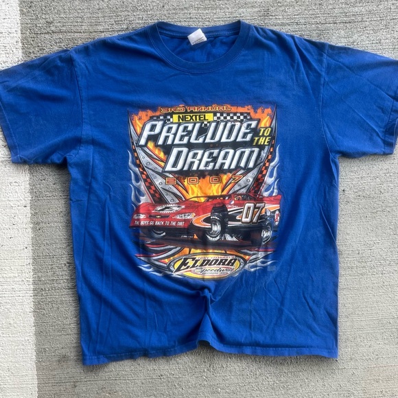 Nascar | Shirts | 207 Eldora Speedway Vintage Graphic Nascar Racing Tee ...